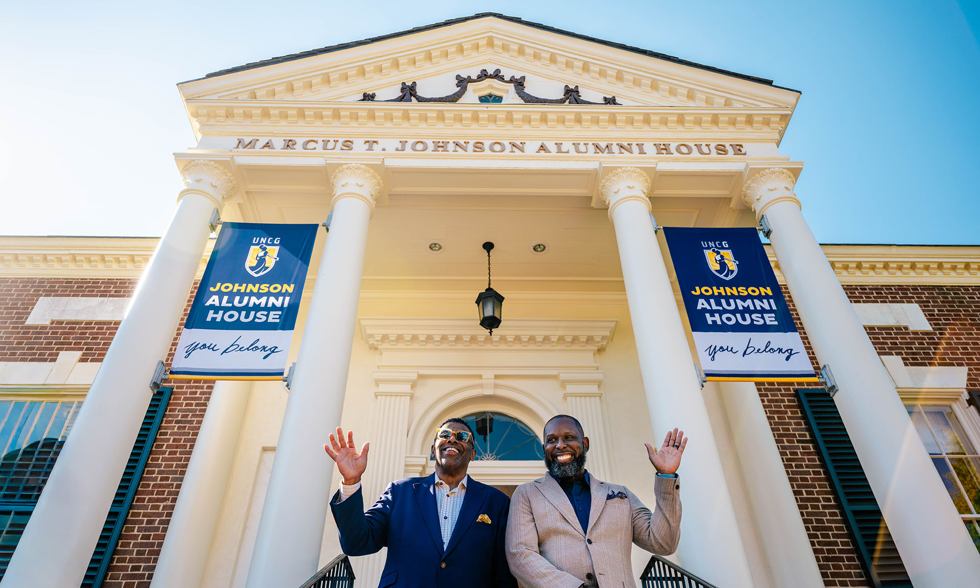 “You belong” at newly named Marcus T. Johnson Alumni House | UNCG Light ...